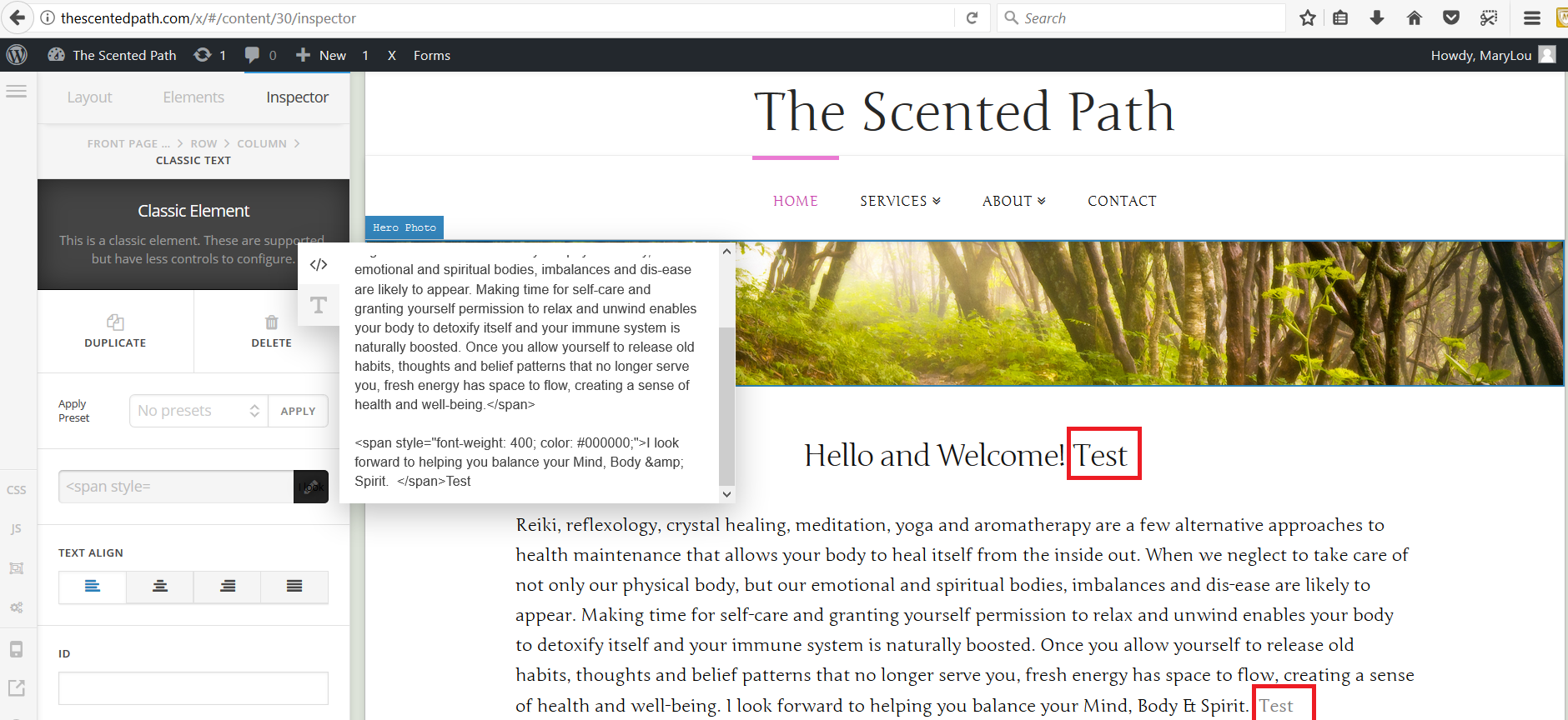 Editing Pages In Cornerstone Support Themeco Forum
