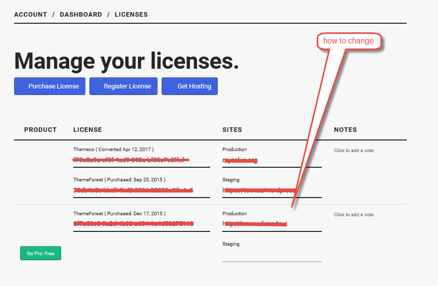 How to manage licenses? - Support - Themeco Forum