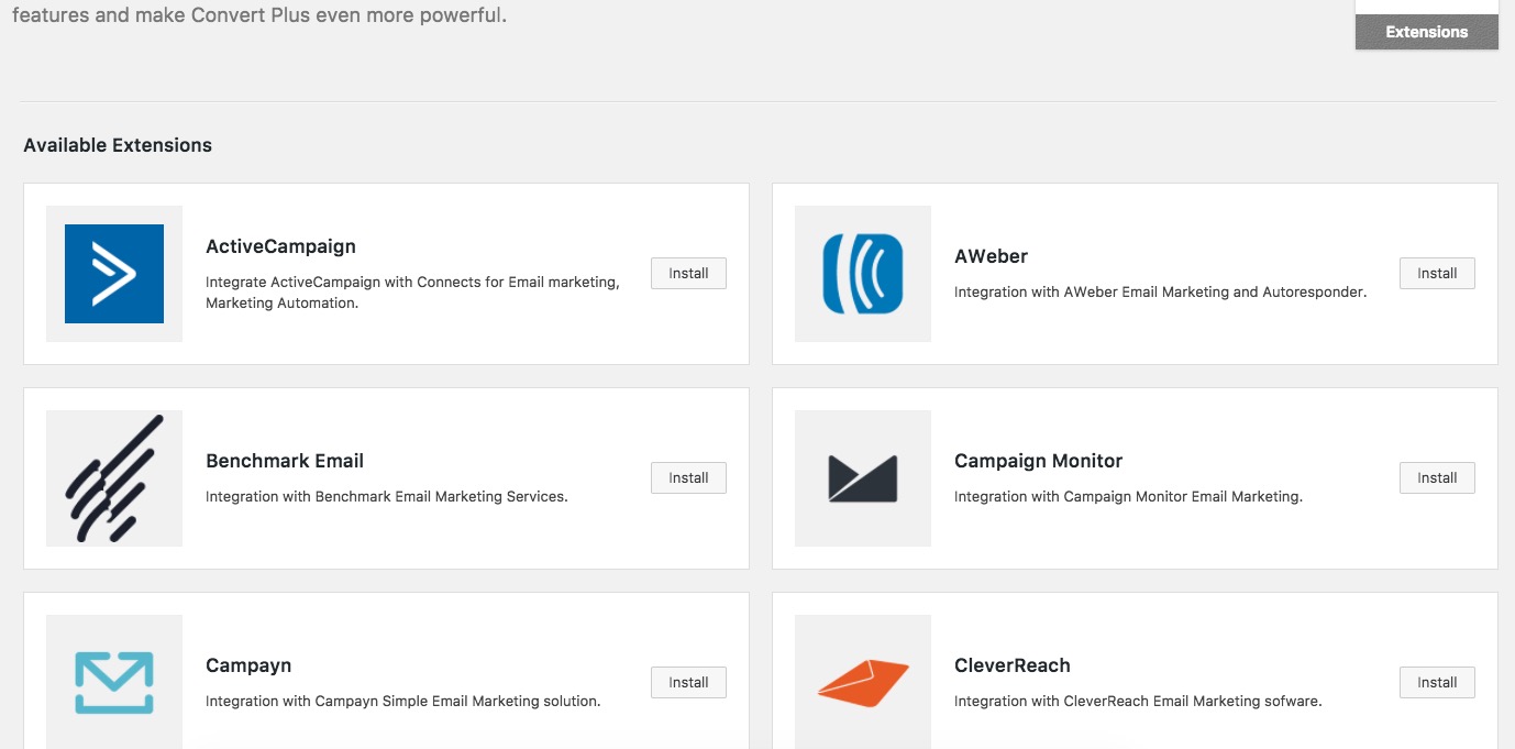 ConvertPlus Addons option empty. Cannot integrate MailChimp - Support - Themeco Forum