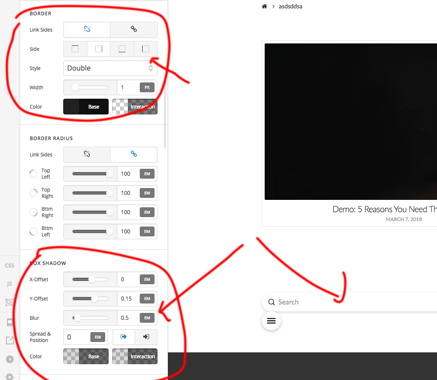Remove Border Radius On Text Input Areas Support Themeco Forum