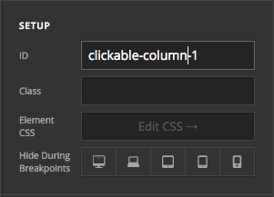 PRO EDITOR - Adding a link to a column - Support - Themeco Forum